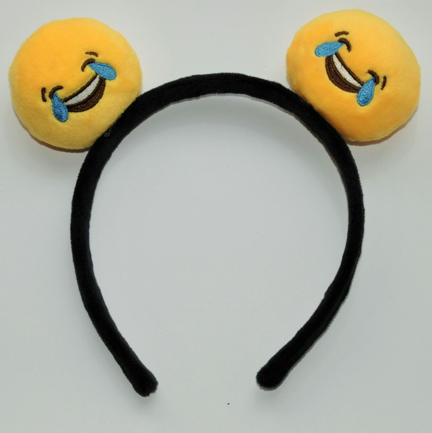 Emojidiadem med tårar av glädje - Emojisar