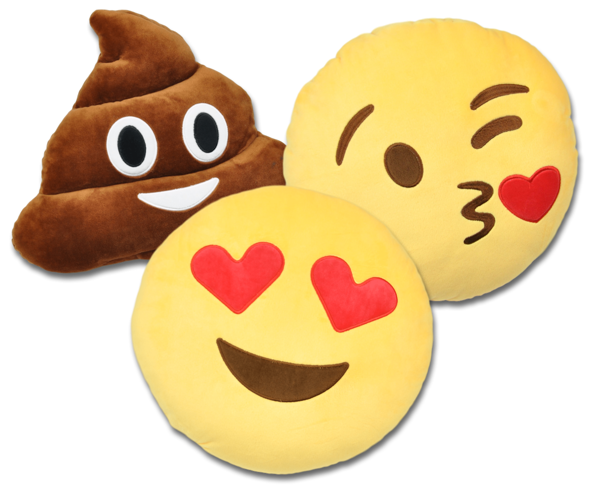 Emojikuddar 3-pack - Emojisar